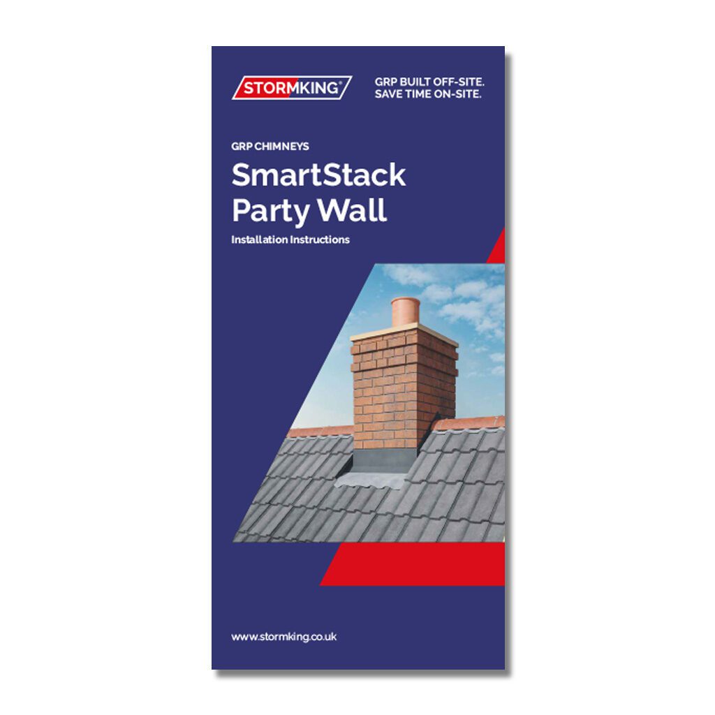 Smartstack Full GRP Brick Effect Chimney - Stormking