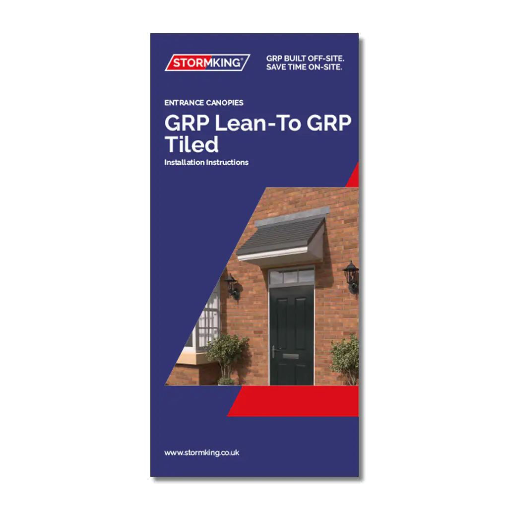 GRP Door Canopy - Fibreglass Door Canopies - Stormking