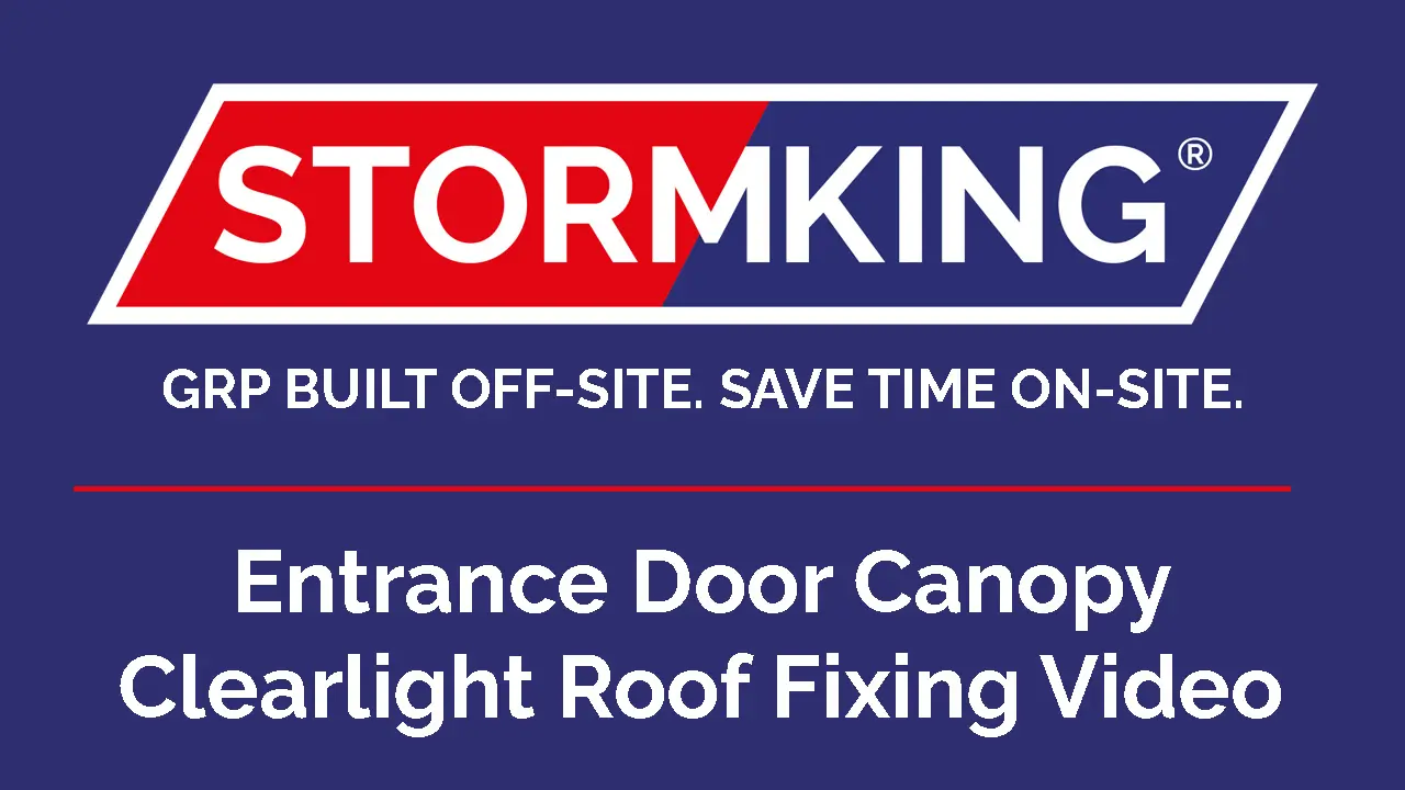 Clearlight Perspex Door Canopy - Stormking