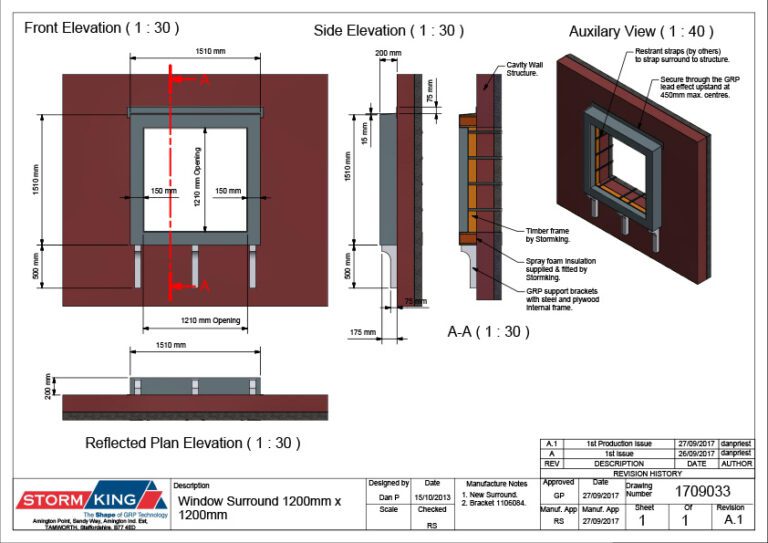 GRP Window Surrounds - Stormking